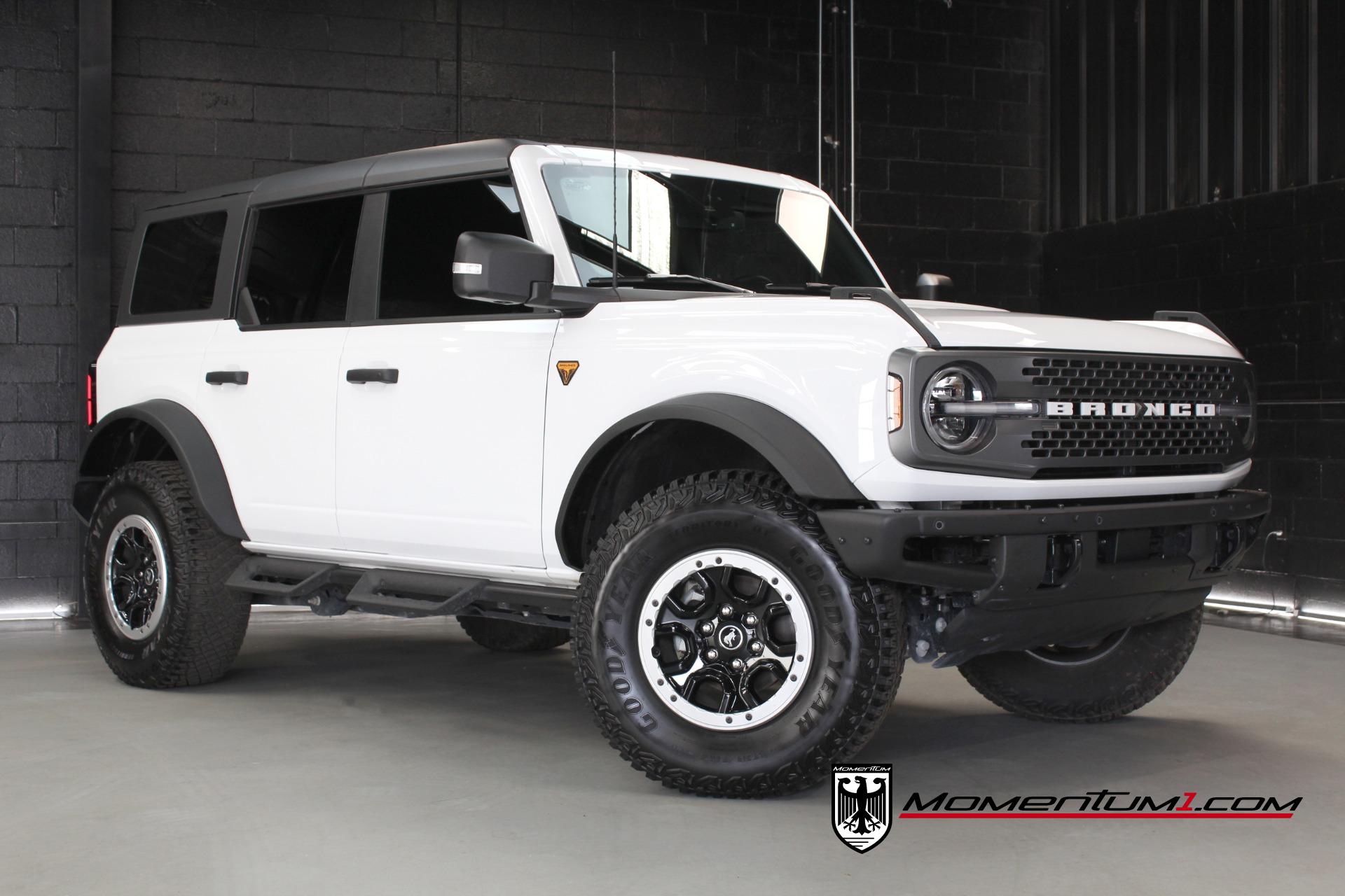White Badlands Bronco