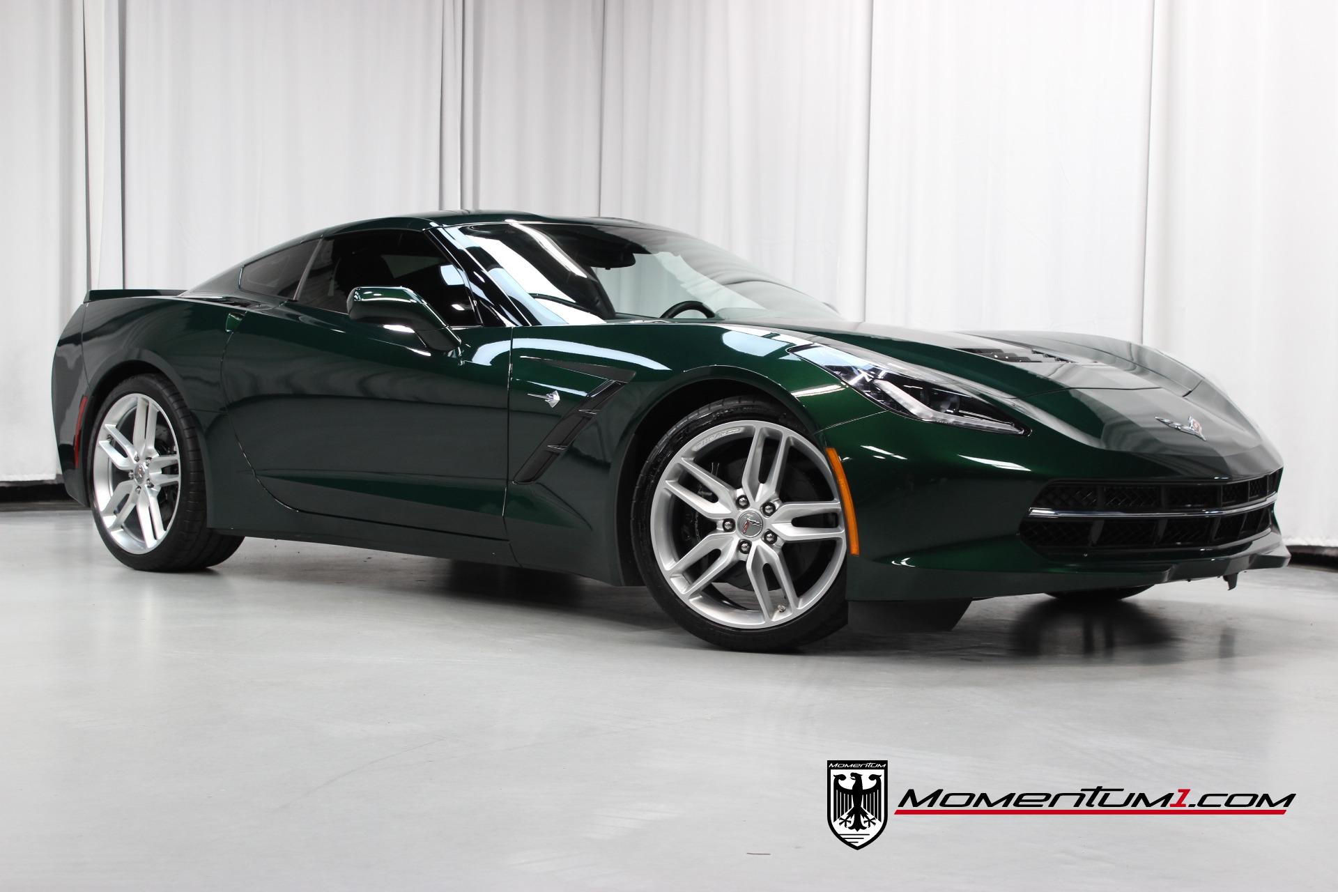 Lime Rock Green Corvette